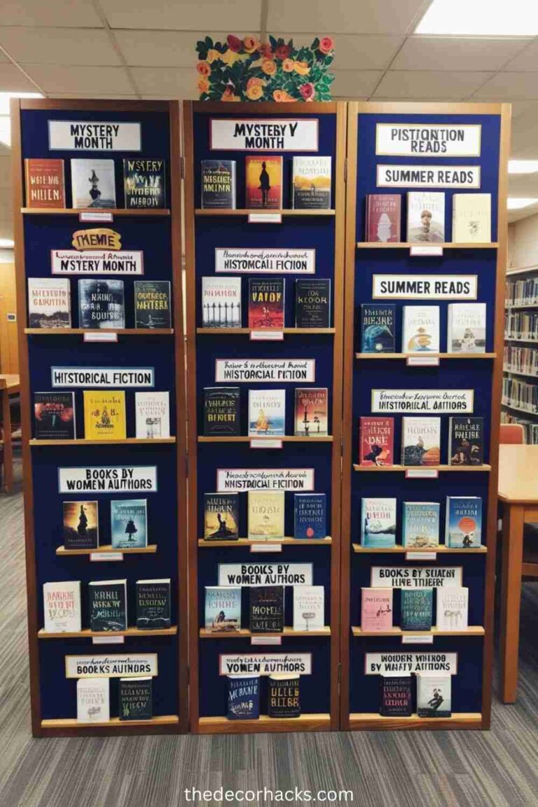15 Amazing Library Bulletin Board Ideas - The Decor Hacks [Trending ...